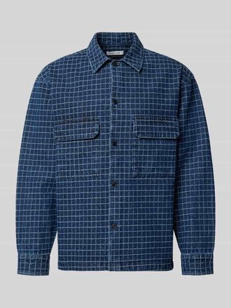 Wood Wood Regular Fit Hemdjacke mit Viskose-Anteil Modell David