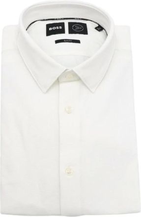HUGO BOSS Homme, Chemises, Blanc, Taille: XS Boss - Chemises > Chemises Habill&eacute;es