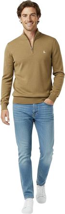 Jack Wills Pullover f&uuml;r Herren, Weiter Stehkragen (Hellbraun)