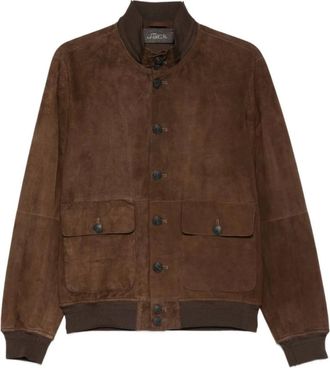 The Jack Leathers Homme, Vestes, Brun, Taille: L Riverside Jacket