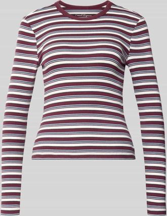 Only Regular Fit Langarmshirt aus Baumwoll-Mix Modell VAL