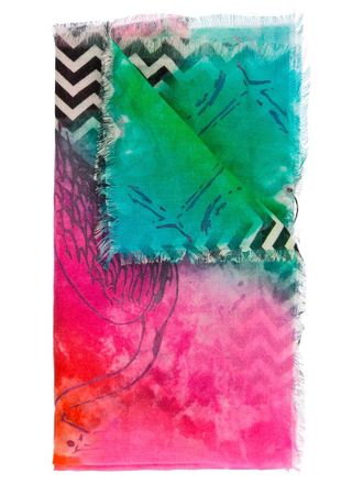 Passigatti Schal Bandana Tuch mit buntem Druck