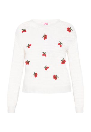 Mymo Pullover Frauen cremefarben