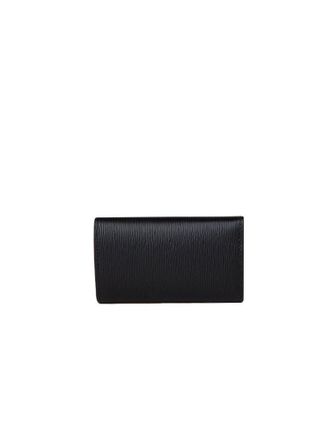 Prada Womens Wallet Black Leather Bags