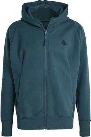 adidas Z.N.E. WTR Sweat &agrave; capuche zipp&eacute; pour homme, Legend Ivy, XXL