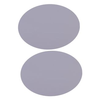 Cabilock 2st&uuml;cke Silikon Backmatte Runde Tischsets Mikrowellen-backmatte K&uuml;chenplatzset Silikon-tischset Platzset zum Backen und Heizen