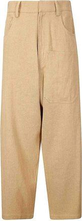 JEJIA Pantalons D&eacute;contract&eacute;s - Bleu Fonc&eacute;