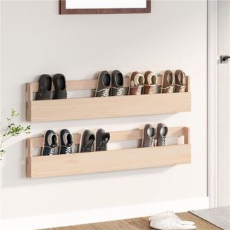 Generic An Der Wand Montiertes, Faltbares Schuhregal Aus Massivem Holz, Schuhaufbewahrung Im Freien, Geeignet for Badezimmer Und Schlafs&auml;le