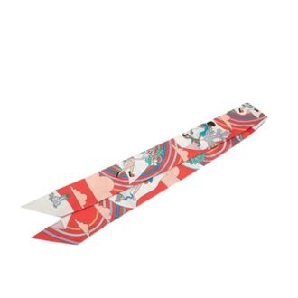 Herm&egrave;s Pre-owned Carres Volants Twilly Scarf - Femme - Pre-owned - Multicolore - Taille: ONE Size