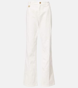 Chloé Chloé Pantalon droit en coton