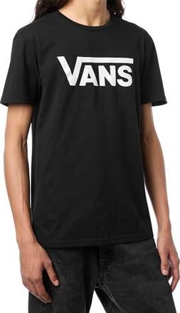 Vans Classic Drop V SS Crew Tee-b T-Shirt, Noir/Blanc, L Homme