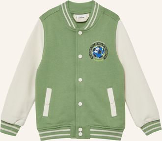 s.Oliver S.Oliver Sweatshirt Jacke gruen