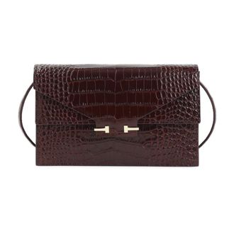 Tom Ford Femme, Sacs, Brun, Taille: ONE Size Sac Mini Croco