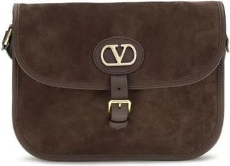 Valentino Garavani Vlogo Umh&auml;ngetasche - - Bags - Herren - Braun - ONE SIZE