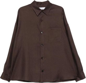 Be Able BE Able, Homme, Chemises, Brun, Taille: S Chest Pocket Shirt