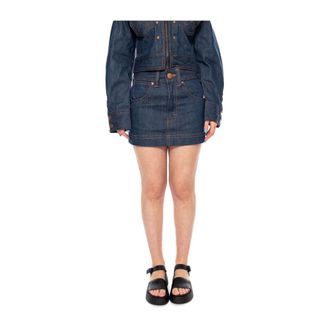 Wrangler Damen, R&ouml;cke, Blau, XSGr&ouml;&szlig;e