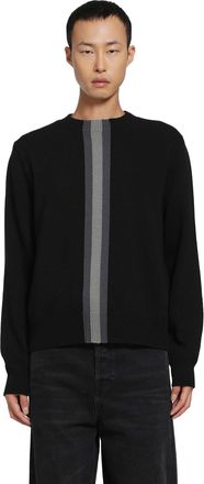 Gucci Knit Wool Sweater With Muted Web