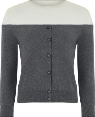 Maison Margiela Femme, Pulls, Gris, Taille: 38 FR Gilet en Tricot