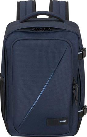 American Tourister Take2Cabin - Ryanair Kabinentasche 40 x 25 x 20 cm, 24 L, 0.50 kg, Handgep&auml;ck, Flugzeug Rucksack S Underseater, Blau (Dark Navy)