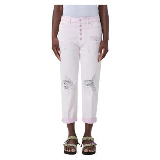 Dondup Koons Cropped Jeans - - Jeans - Damen - Rosa - W26