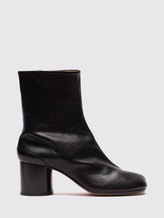 Maison Margiela Bottines Tabi en cuir dagneau avec talon cylindrique