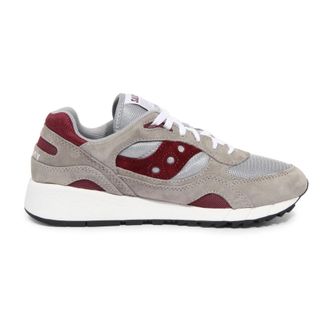 Saucony Grau/Rot Shadow 6000 Sneakers - - Shoes - Herren - Grau - 40 1/2 EU
