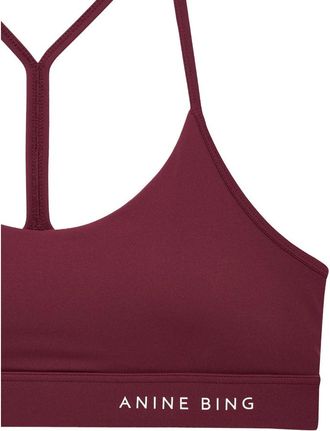 Anine Bing Racerback Support Sports Bra - Red