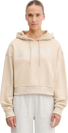 Guess Damen, Sweatshirts & Hoodies, Beige, XLGr&ouml;&szlig;e