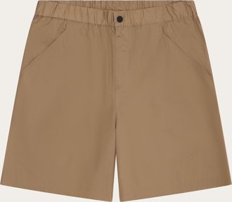 Knowledge Cotton Apparel Herren vegan Shorts Herren Storm Relaxed Vent Ripstop 90 Tuffet Brown