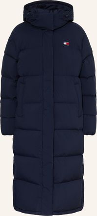 Tommy Jeans Daunenmantel Mit Abnehmbarer Kapuze blau