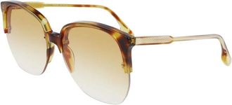 Victoria Beckham Femme, Accessoires, Brun, Taille: ONE Size Acetate Classic Lunettes de soleil