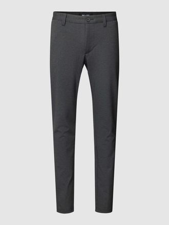 Only & Sons Tapered Fit Stoffhose mit Fischgratmuster