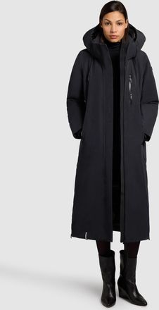 Khujo Wintermantel KHUJO LOFI2, Damen, Gr. XS, grau (obrage grau), 100% Polyester, unifarben, regular fit, eingesetzt elastischer Bund, M&auml;ntel Wintermantel,