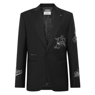 Philipp Plein Herren, Jacken, Schwarzk, 2XLGr&ouml;&szlig;e