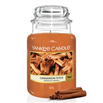 Yankee Candle Company Duftkerze im Glas (gro&szlig;) | Cinnamon Stick | Kerze mit langer Brenndauer bis zu 150 Stunden | Perfekte Geschenke f&uuml;r Frauen