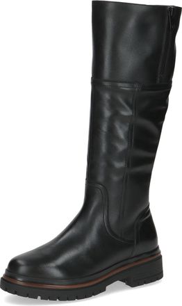 Caprice Damen Stiefel aus Leder mit Reißverschluss, Schwarz (Black Nappa), 37 EU