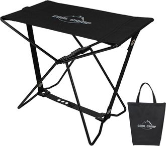 Generico Campinghocker, zusammenklappbar, klein, zusammenklappbar, leicht, Tragkraft 100 kg, f&uuml;r Wandern, Strand, Gartenarbeit und Outdoor