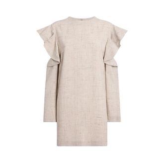 Moschino Femme, Robes, Brun, Taille: 38 FR Tweed Dress