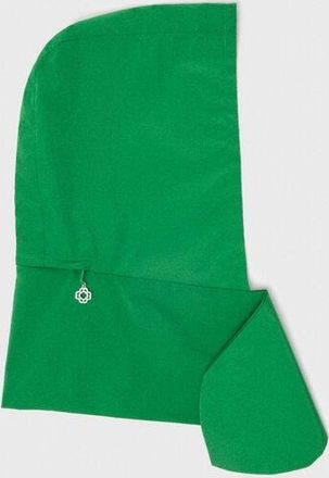 Maje Wasserdichte Kapuze Zum Binden - Gr&uuml;n - Maje