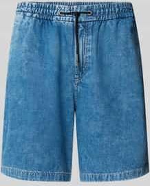 Boss Orange by Hugo Boss Regular Fit Jeansshorts mit elastischem Bund Modell Sandrew