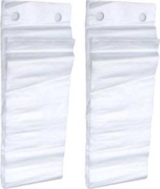 FOMIYES Housse de Parapluie Jetable Automatique en Polypropyl&egrave;ne &Eacute;pais 13x72 Cm, &Eacute;tui Longue Poign&eacute;e Imperm&eacute;able Anti-gouttes pour Parapluie Pliable, Lot de 2