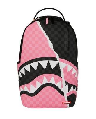 Sprayground Sprayground | Pink And Black Tear Sip Backpack