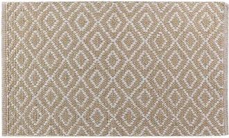 Douceur d'Intérieur Lazaro Teppich, rechteckig (50 x 80 cm), Baumwolle und gewebter Polyester