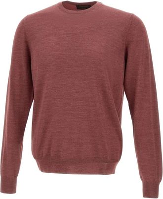 Gran Sasso Homme, Pulls, Violet, Taille: XL Maille ras du cou