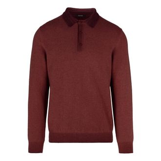 Bomboogie Homme, Pulls, Rouge, Taille: S Pull Col Montant en Laine M&eacute;rinos