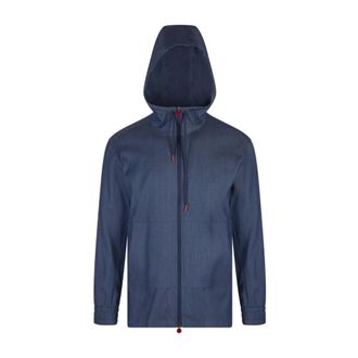 Kiton Homme, Vestes, Bleu, Taille: XL Veste L&eacute;g&egrave;re