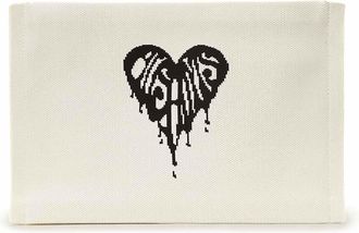 AllSaints AllSaints Izzy Heart Clutch, Wei&szlig;