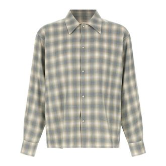 Second/Layer Second/Layer, Homme, Chemises, Gris, Taille: XL Chemise &agrave; carreaux d&eacute;grad&eacute;s