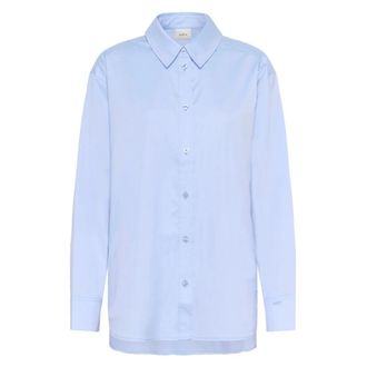 Gestuz Femme, Blouses et Chemises, Bleu, Taille: 36 FR Gzyork Shirt