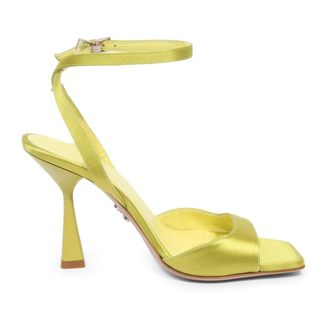 Sergio Levantesi Tania Raso Seta Cedar Sandal - - Shoes - Damen - Gelb - 40 EU